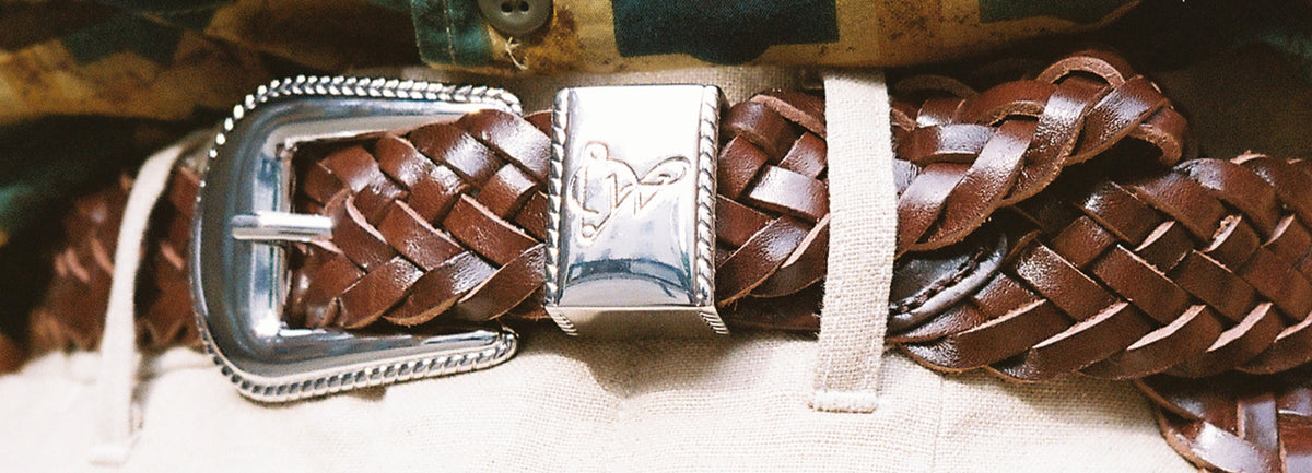 Woburn Walk Wing Tip 6-Ply Belt | Nepenthes London