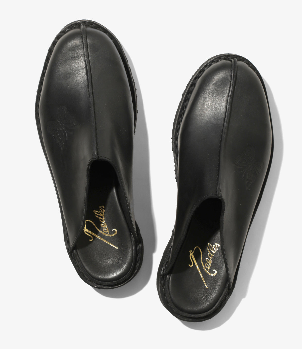 Papillon Embossed Mountain Slip-In – Black | Needles | Nepenthes London