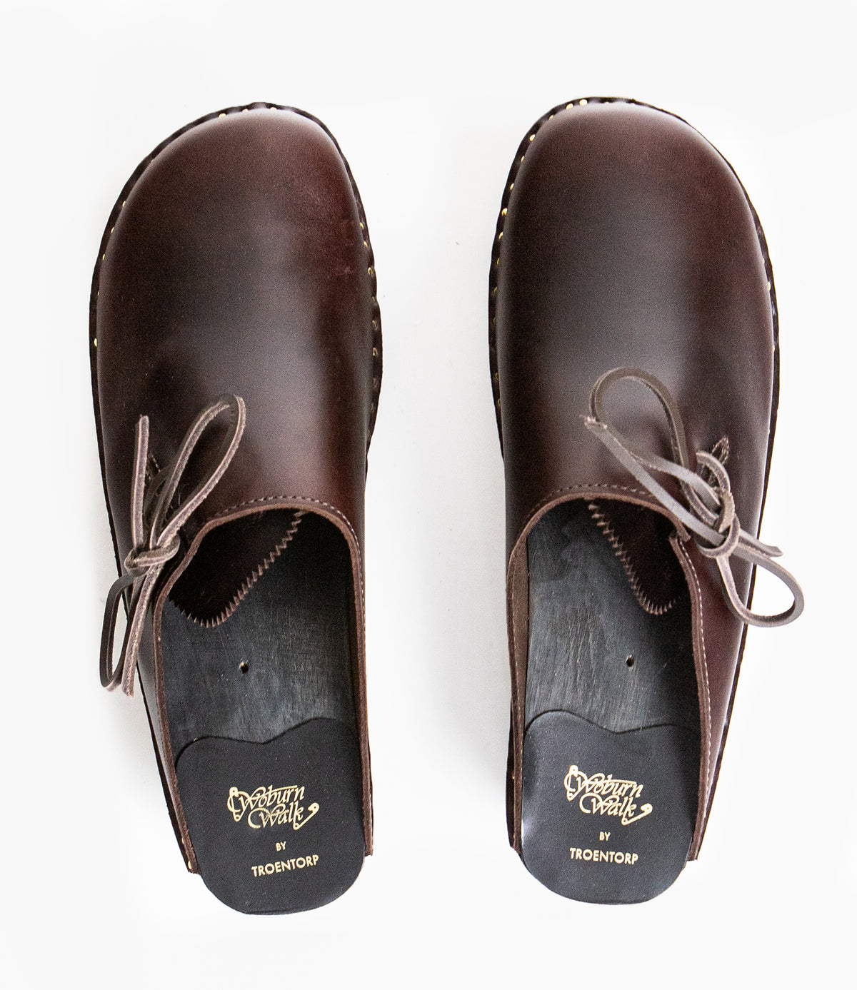 Alps Side Lace Clog – Black | Woburn Walk x Troentorp | Nepenthes London