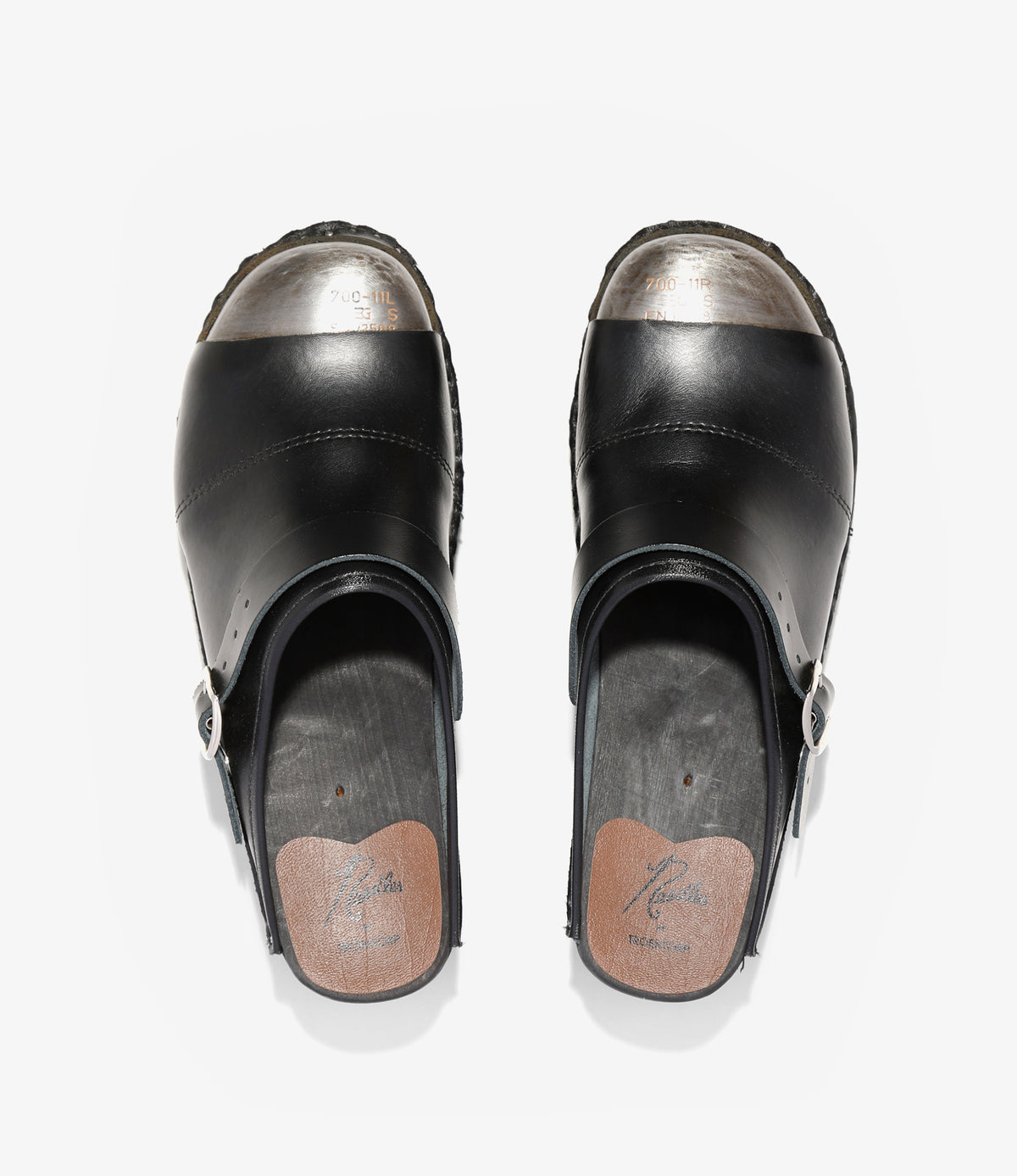 Steel Toe Safety Clog – Black Leather | Nepenthes London